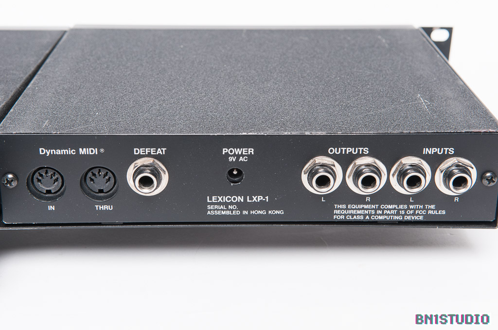 Lexicon LXP-1 & LXP-5 Reverb / Effects in rack | Bn1studio