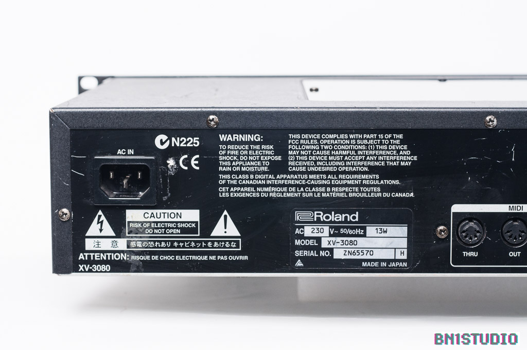 Roland XV-3080 Rackmount Synth Module | BN1studio