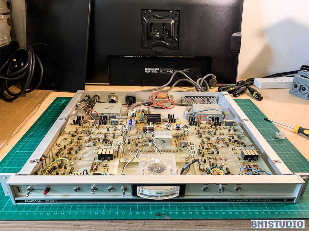 On the bench: CBS Audimax 4450 Stereo Compressor / Leveller - BN1studio